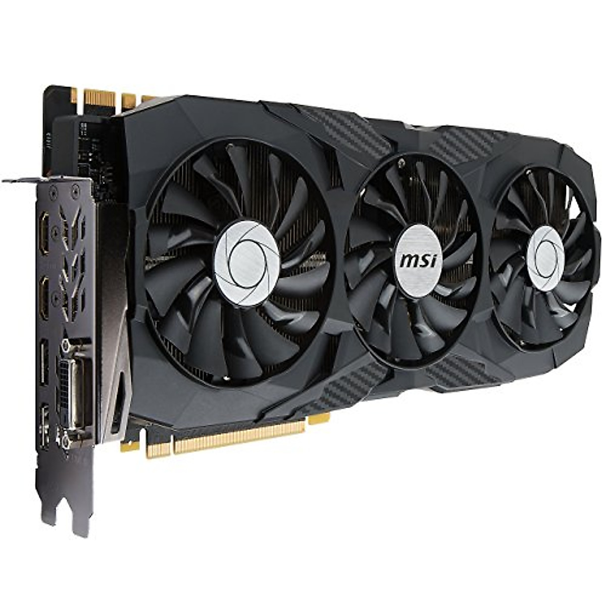 MSI Gaming GeForce GTX 1080 Ti 11GB GDRR5X DirectX 12 352-bit VR Ready Graphics Card (GTX 1080 TI Duke 11G OC) (Renewed)