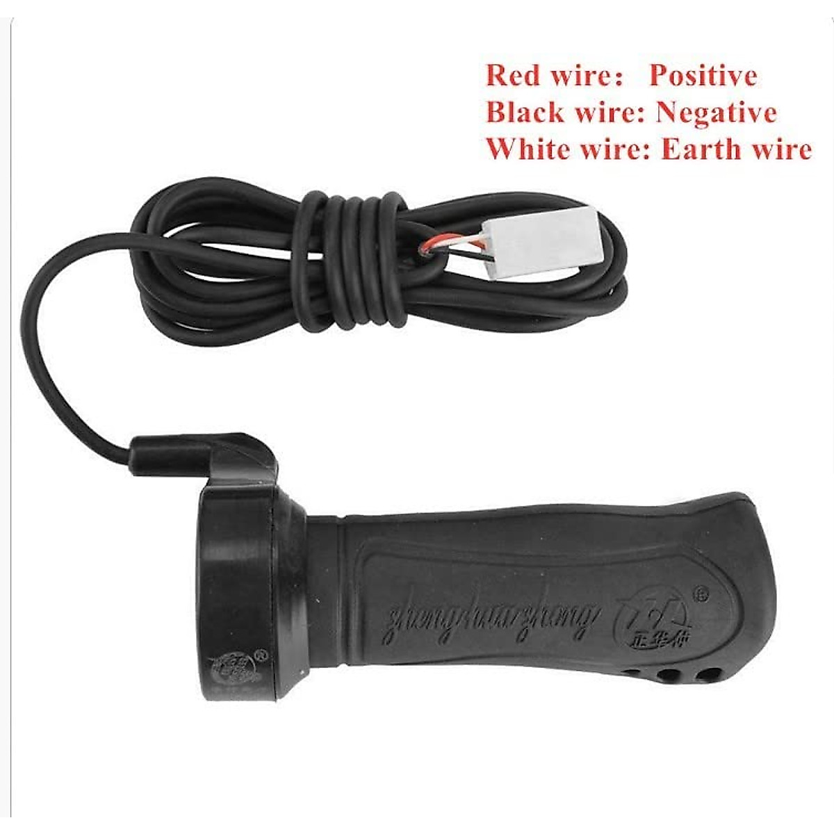 Keenso 12V 500W Throttle Motor Brushed Speed Controller & Throttle Grip for Electric Bicycle Scooter E‑Bike