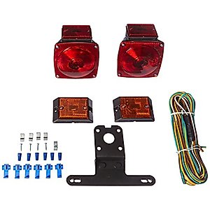 MAXXHAUL 70094 12V Trailer Light Kit (for Trailers Under 80")