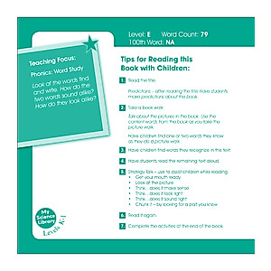 I Use Science Tools―Children’s Book About Different Science Instruments, K-Grade 1 Leveled Readers, My Science Library (24 Pages)