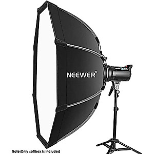 NEEWER 26''/65cm Octagonal Softbox Quick Release, with Bowens Mount, Carrying Bag Compatible with Neewer CB60 CB100 CB150 Vision 4 S101-300W/400W and Other Bowens Mount Light -SF-RPBO26