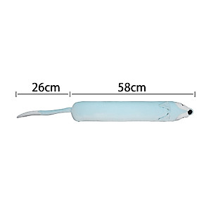 ITODA U Shaped Fox Airplane Travel Pillow Cute Neck Head Chin Support Sleep Cushion Compact Portable Animal Washing Nap Headrest for Office Home Car Train Bus Camping