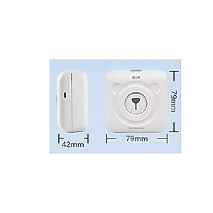 XXXDXDP Birthday Present Mini Printer Thermal Label Sticker Receipt Printer Portable Photo Printer Compatible