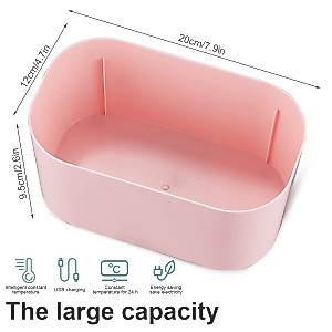 USB Baby Wipe Warmer,Wet Wipes Dispenser or Baby,Portable Wipe Warmer USB Baby Wipe Warmer,3 Temperature Modes,Large-Capacity Diaper Wipe Warmer for Home Car Travel