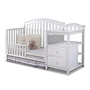 Sorelle Furniture Toddler Rail, White