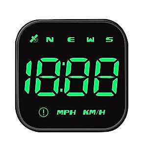 MAKIVI Car Speedometer with Speed, Overspeed Car Alarm Fatigue Driving Reminder for All Car Motorcycle
