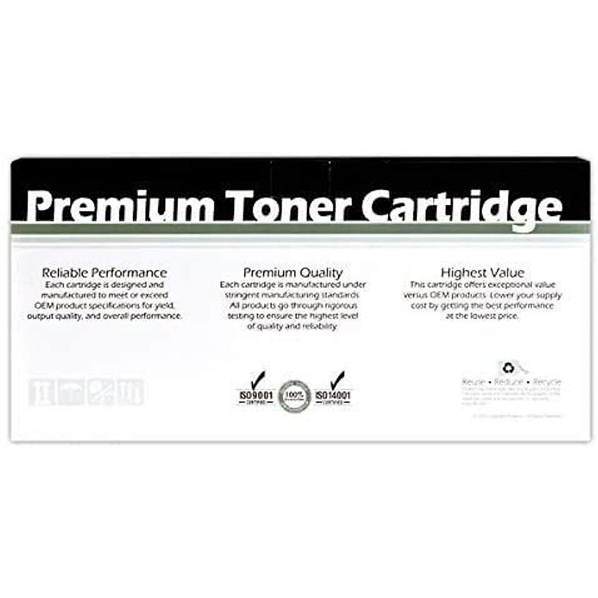 Premium Toner Cartridges Compatible for Brother TN760 Toner CTG, Black, 3K HIGH Yield (with CHIP)