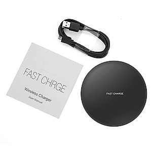 UrbanX OptiPad Fast Wireless Charger Pad for Motorola Droid Turbo 2 / ThinkPhone/Defy 2 / Edge+ 5G UW (2022) / X30 Pro/Edge 30 Pro/Edge (2022) / Edge 30 Ultra / 10W Fast-Charging Soft Touch Top