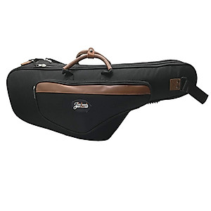 Xinlinke Tenor Saxophone Case Lightweight Soft Padded Bb Sax Gig Bag with Backpack Straps