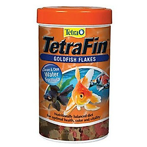 Tetra TetraFin Goldfish Flakes Food with ProCare, 4.4 oz