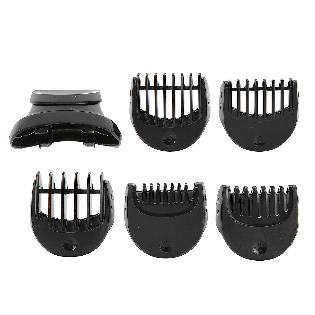 Electric Shaver Trimmer Head for Braun Series 3, Electric Razor Head with 5 x Comb 1/2/3/5/7mm, Replacement Shaver Head