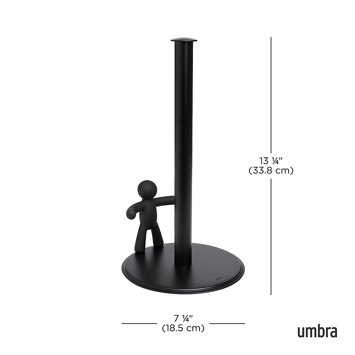 Umbra Buddy Counter Top Paper Towel Holder Black