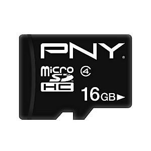 PNY 16GB Performance Class 4 MicroSD Flash Memory Card 5-Pack (P-SDU16G4X5-MP)