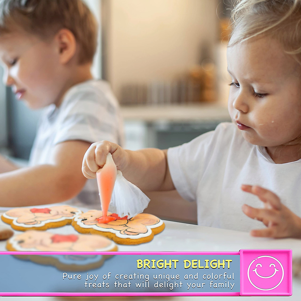 Cookie Cutter by 3DForme, Winny The Pooh Cake Fondant Frame Mold for Buscuit