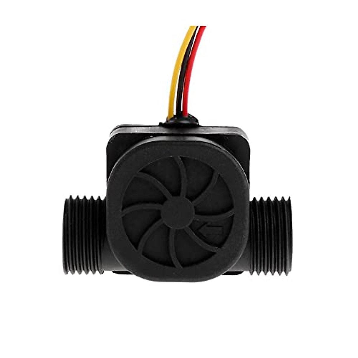 Digital Flow Meter Totalizer Flow Measurement with Nylon Water Flow Sensor G1/2 Turbine Flowmeter