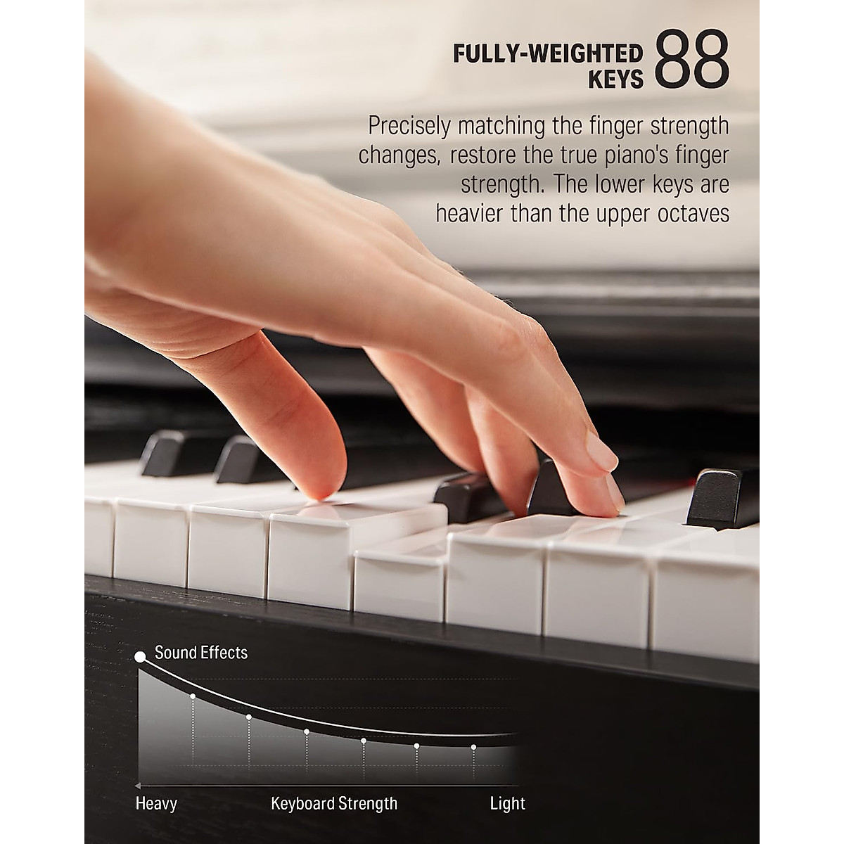 Donner DDP-100 Digital Piano + Donner Duet Piano Bench