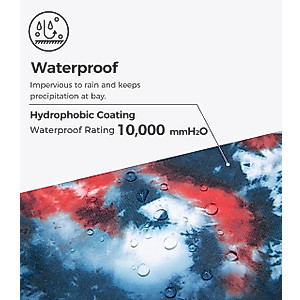 wantdo Women's Mountain Waterproof Ski Jacket Windproof Winter Warm Snowboard Jacket Navy S