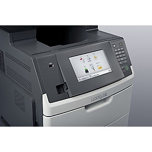Lexmark MX710DE Monochrome Printer with Scanner, Copier and Fax - 24T7401,Gray/white