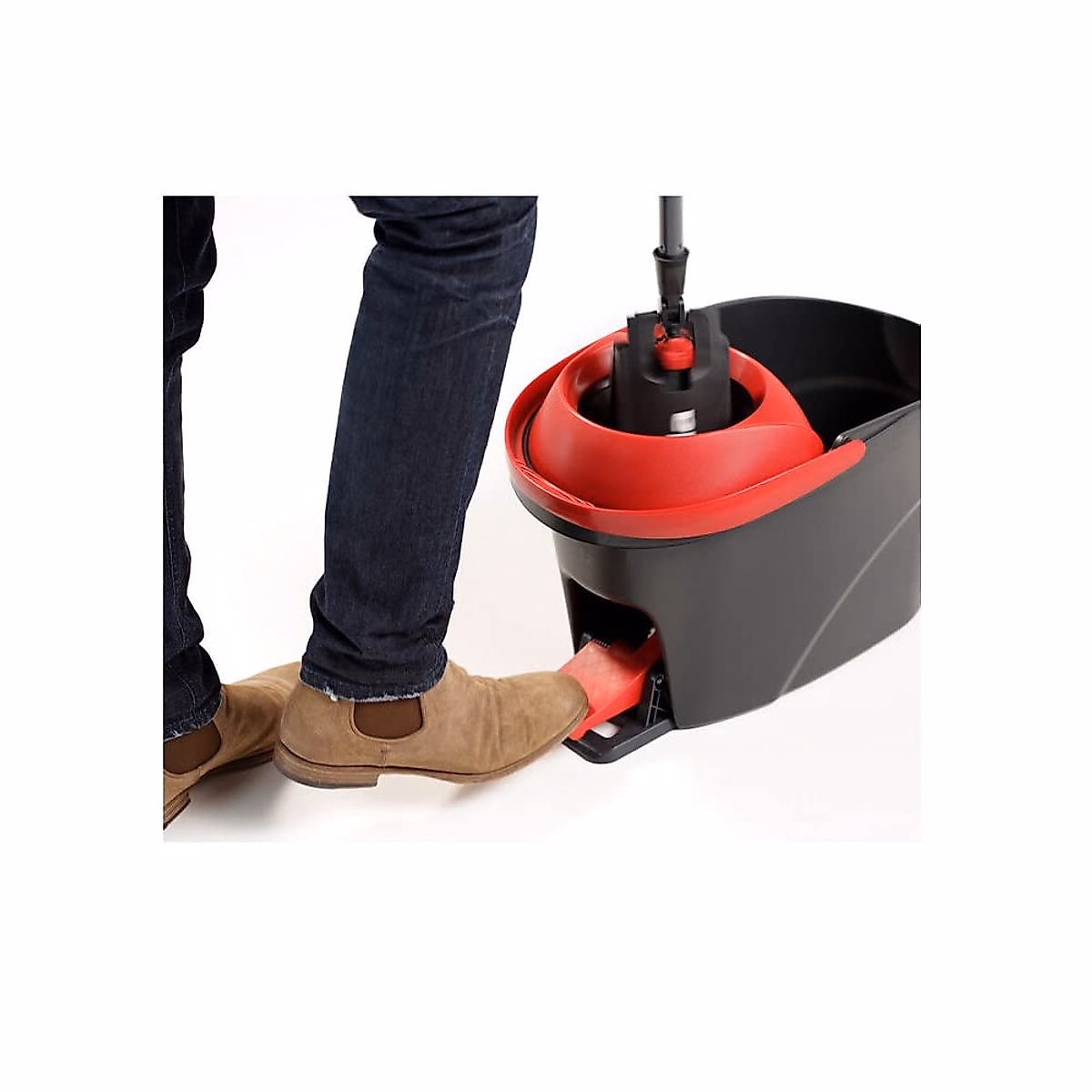 Vileda Ultramat Turbo XL Complete Box Floor mop, Set, Red