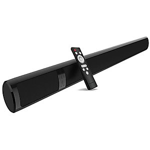 Assistrust TV Sound Bar, Sound Bars for TV 36 Inch Powerful Speakers Wired & Bluetooth Soundbar with HDMI/Opt/RCA/AUX/Coax/Remote Control, Deep Bass, Surround Sound Effect
