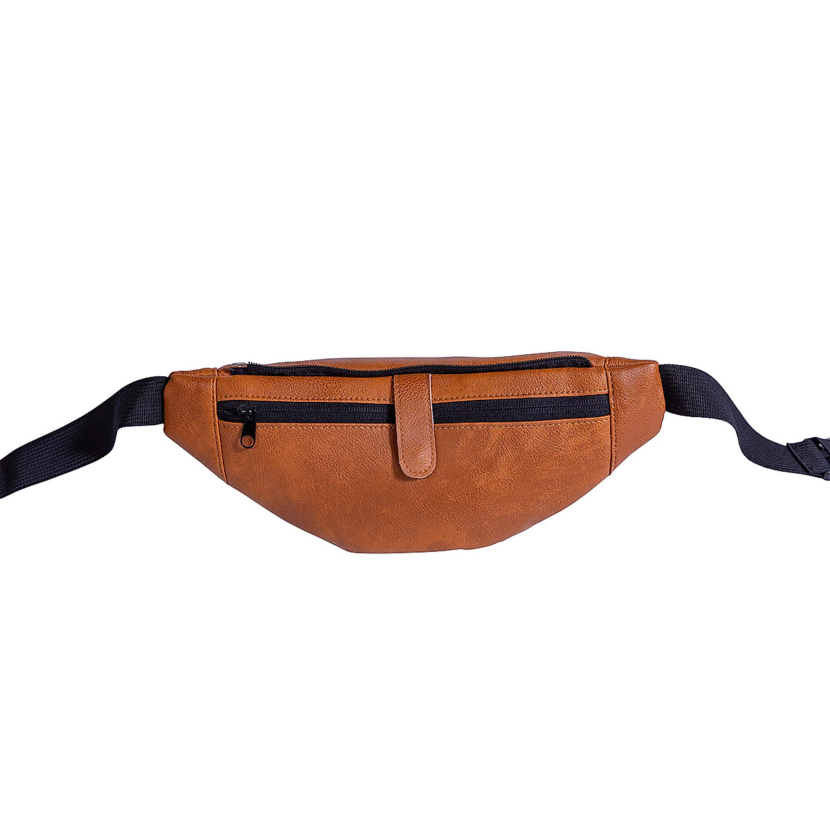 J.L. Childress Universal Stroller Organizer with Detachable Hip Fanny Pack - Stroller Accessory with Belt Waist Bag - Stroller Cup Holder and Cell Phone Pocket - Black/Camel