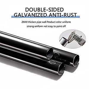 SHA CERLIN Black Queen Size Bed Frame with Wooden Headboard and Footboard, Heavy Duty Oval-Shaped Platform Bed with Under-Bed Storage, Noise Free, No Box Spring Needed