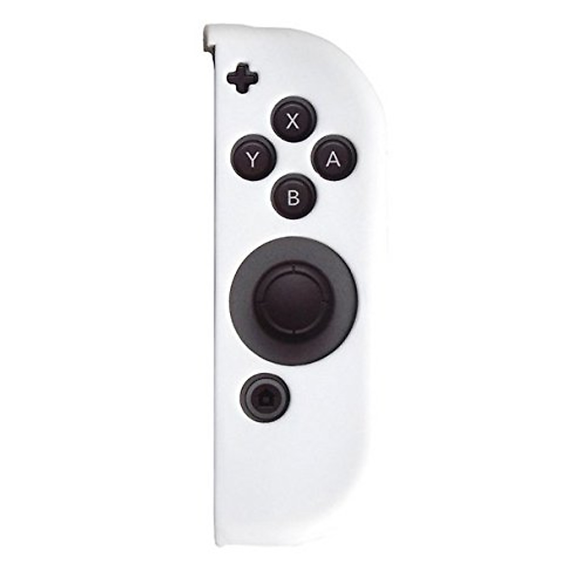 Silicone Protective Skin Soft Shell Case Cover for Nintendo Switch Joy-Con Controller Skin Clear-White