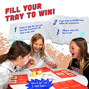 EAP Toy and Games The Lunch Room Game, Board Games for Kids 8-12, Board Games for Teens, Games for Family Game Night Games, Indoor Recess Games for Classroom, Tater Tots Squishy Toys for Kids Games