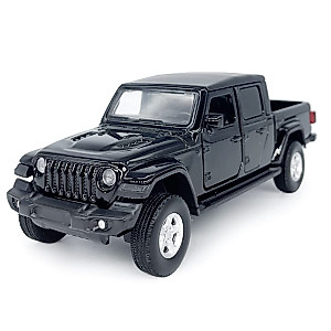 Wrangler Gladiator Toy Trucks for Boys Pickup Truck Diecast Model Car 1/36 SUV Pull Back Toy Cars Vehicle, Doors Open, Alloy Casting Metal, Toys for Kids Birthday Gifts Adults Men Collection