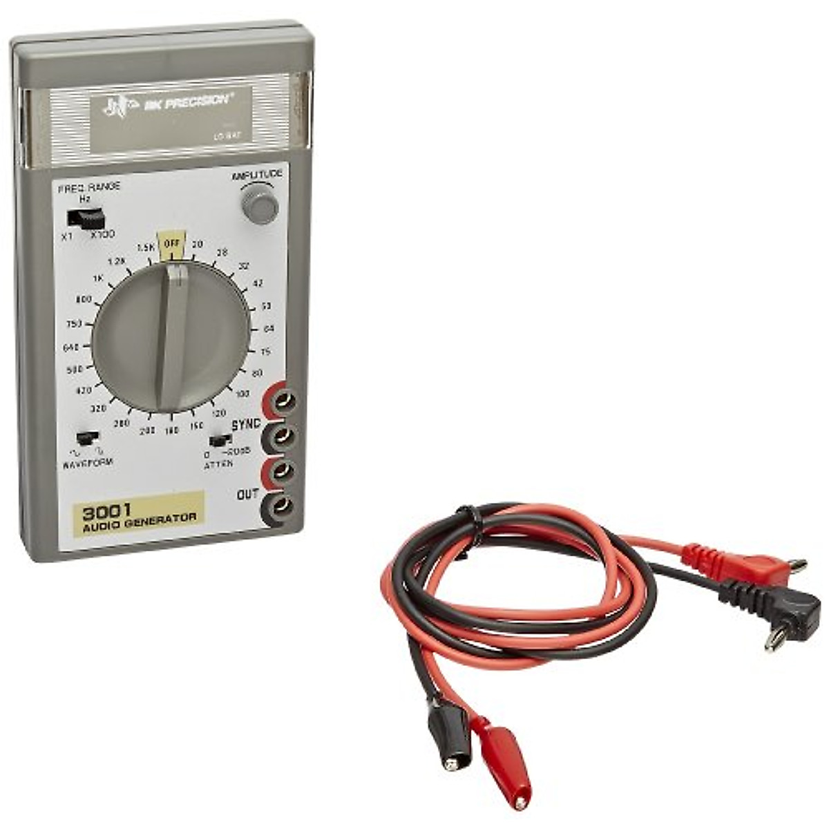 B&K Precision 3001 Sine/Square Wave Audio Generator, 20 Hz-150 kHz