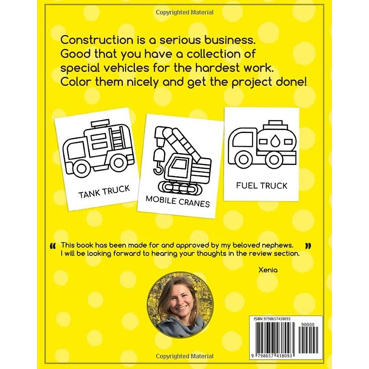 Let's Colour Trucks: Colouring Book for a Future Engineer