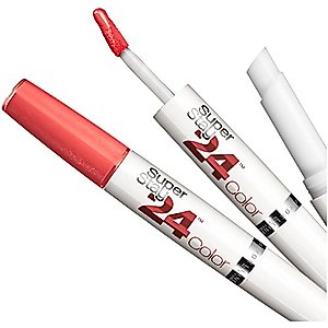 Myb Iridescent 41 Coral L Size 1 Kit Maybelline Superstay 24hr Iridescent 41 Committed Coral Lipcolor 1 Kit