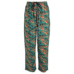Unique Baby UB Mens Christmas Reindeer Matching Family Pajama Pants (Adult M, Reindeer)