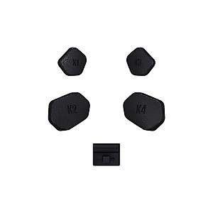 Black Replacement Redesigned K1 K2 K3 K4 Back Buttons Paddles & Toggle Switch for Xbox Series X/S Controller eXtremerate Hope Remap Kit - Controller & Hope Remap Board NOT Included
