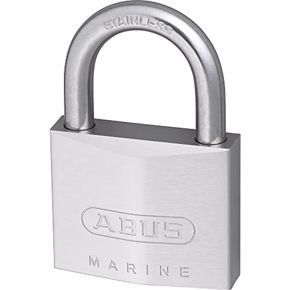 ABUS 75IB/50 KD Marine Grade Chrome Plated Brass Padlock, Stainless Steel Shackle, Keyed Different