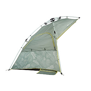 Lightspeed Outdoors ECO QuickShelter, Beach Tent, Botanical Lines