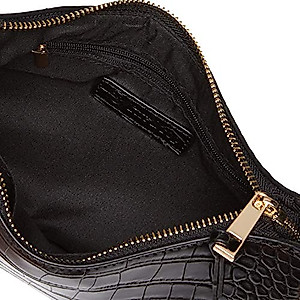 The Drop Women's Melanie Small Shoulder Bag, Black, One Size