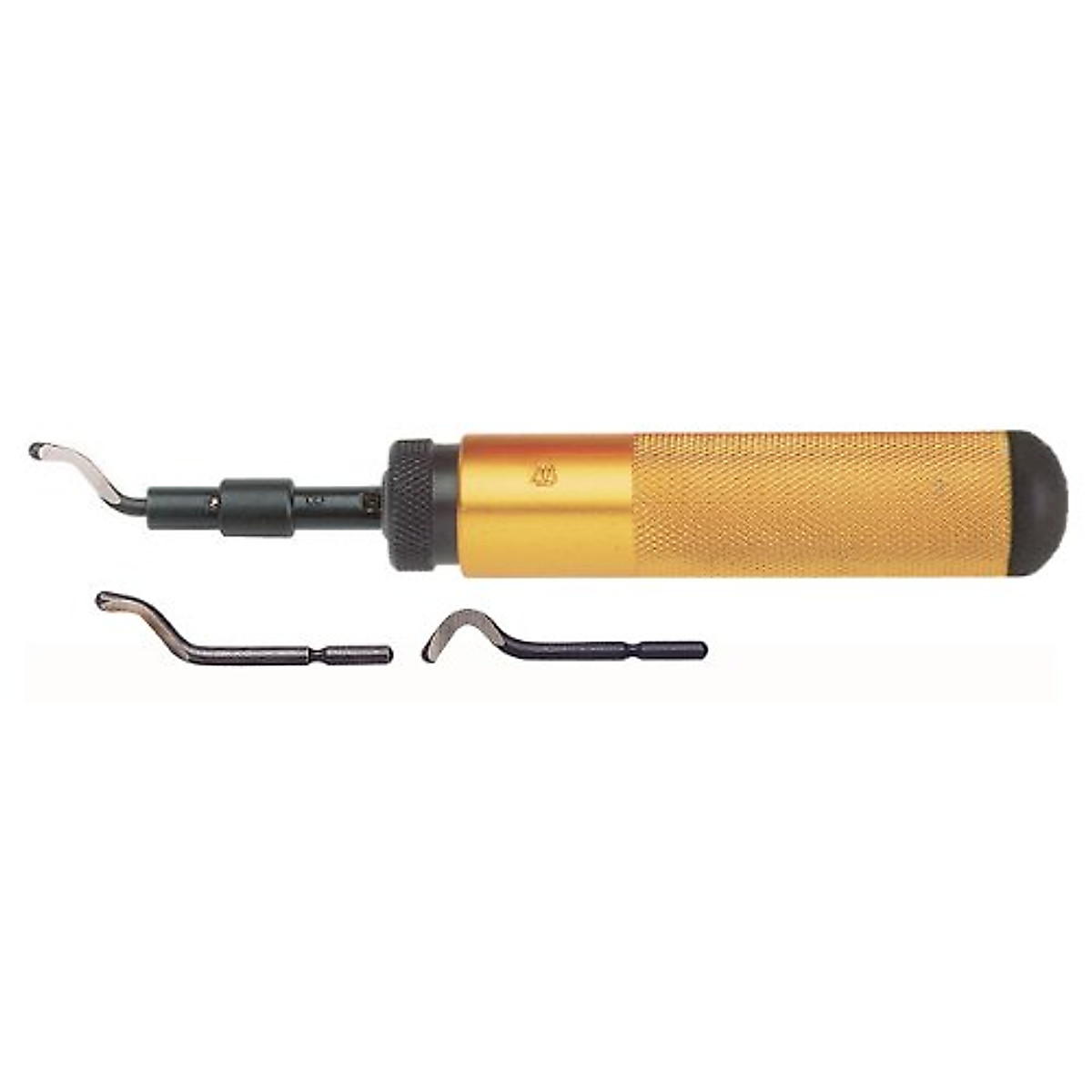 SHAVIV 90087 Classic Heavy Deburring Tool Kit E with Aluminum Handle A (4 Pieces)