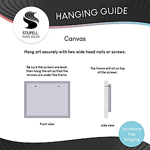 Stupell Industries Whimsical Kid's Alphabet Playful ABC Illustrations Everyday Items, Design by Loni Harris Canvas Wall Art, 16 x 20, Orange