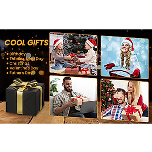 Jsuslife Prank Gift Box, 13PCS Stackable Surprise Box Nesting Gift Boxes Prank Package Set for Birthday Weddings Anniversaries Christmas, Funny Gag Gifts for Kids and Adults(1.2-5.9IN)