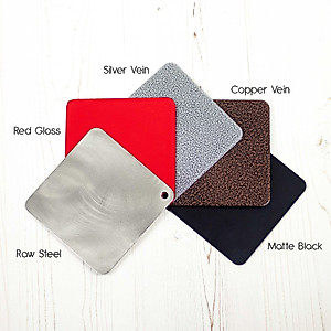 Personalized Rectangular Metal Family Name Plaque with Lake Loon and Pine Trees