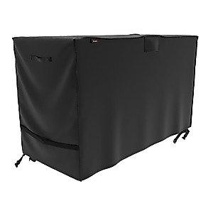 ATYARD 55-inch Outdoor Cover for Keter Unity XL Portable Table - UV Resistant, Breathable, All Weather (55" L x 24" W x 32" H) Black,American Flag
