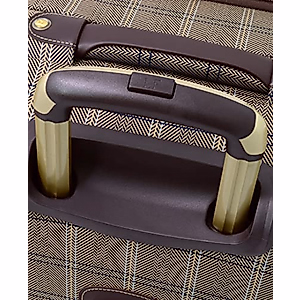 London Fog Brentwood II 4 Piece Set (with Under The Seat Bag), Cappuccino