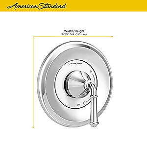 American Standard TU052500.295 Delancey Valve Only Trim Kit with Pressure Balance Cartridge, Universal, Brushed Nickel
