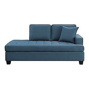 Lexicon Fernleaf Chaise Lounge, Blue