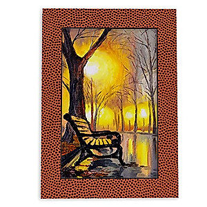 Pack of 25 Acid Free 16x20 Mats Bevel Cut for 11x17 Photos - Football Texture Precut Matboards For Pictures, Photos, Framing - 4-ply Thickness