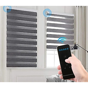 Rollerhouse 5 Channel Blinds Remote RF 433.92 Replacement Controller for Motorized Windows Shades and Blinds, Black