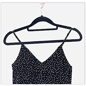 Dynamic-A Non-Slip Velvet Hangers, Suit Hangers Ultra Thin Space Saving 360 Degree Swivel Hook, Strong and Durable Clothes Hangers, (30 Pack)