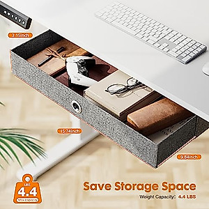 Electric Standing Desk with Drawer 40 x 24 Inch Stand up Desk with Storage Height Adjustable Desk Sit Stand Desk White Frame/White Top Ergonomic Rising Desk Computer Workstation for Office