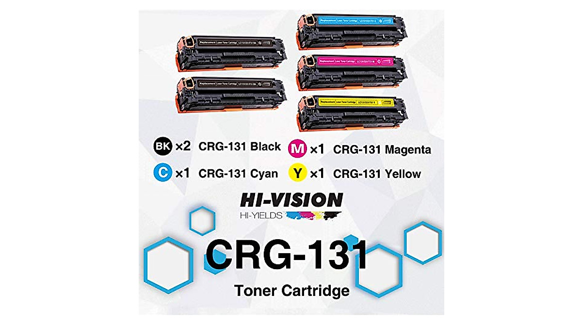 HI-VISION HI-YIELDS Compatible Toner Cartridge Replacement for 131 Used ...